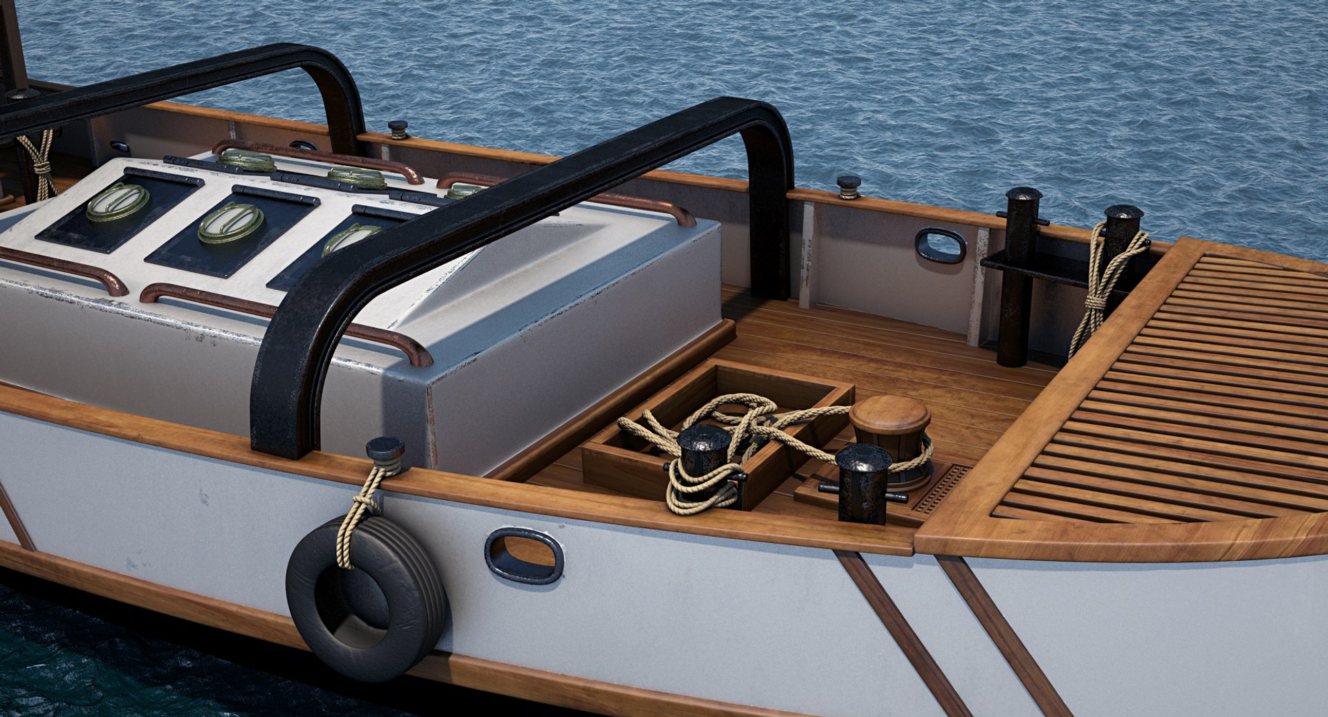 Ulises Tugboat 3D Model - TurboSquid 1277039