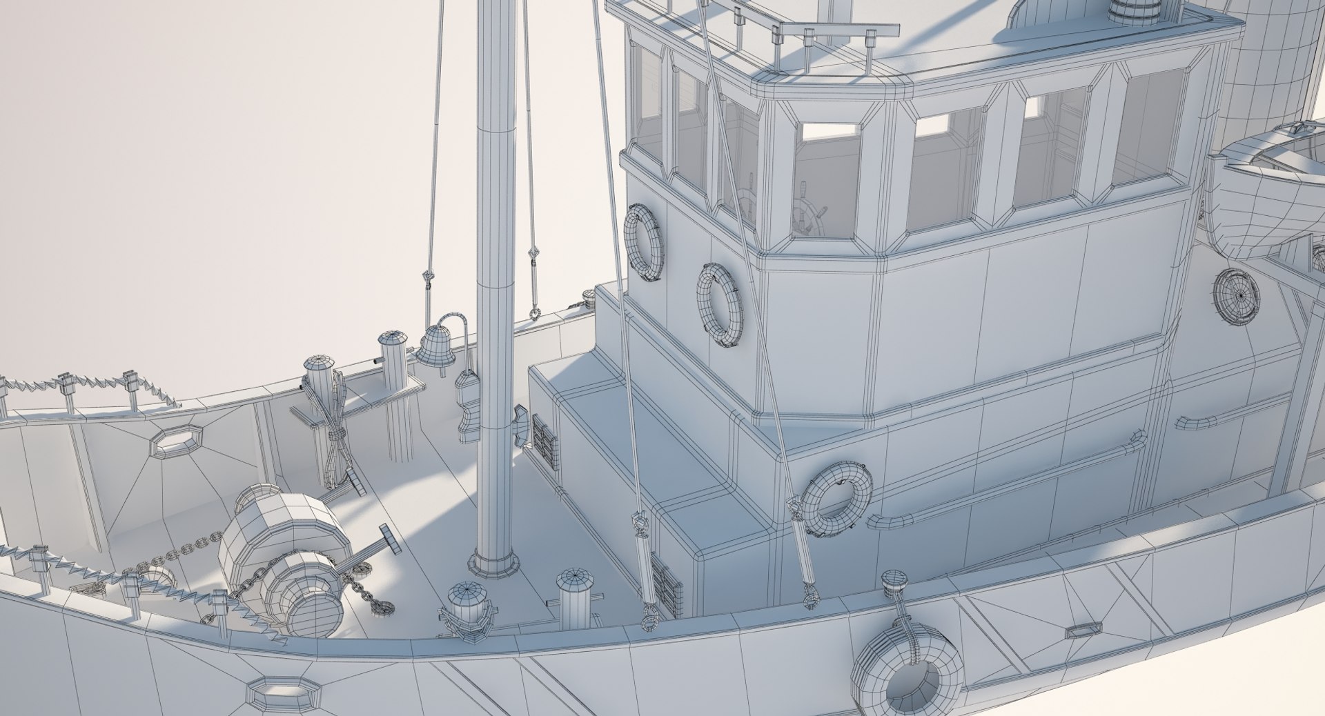 Ulises Tugboat 3D Model - TurboSquid 1277039