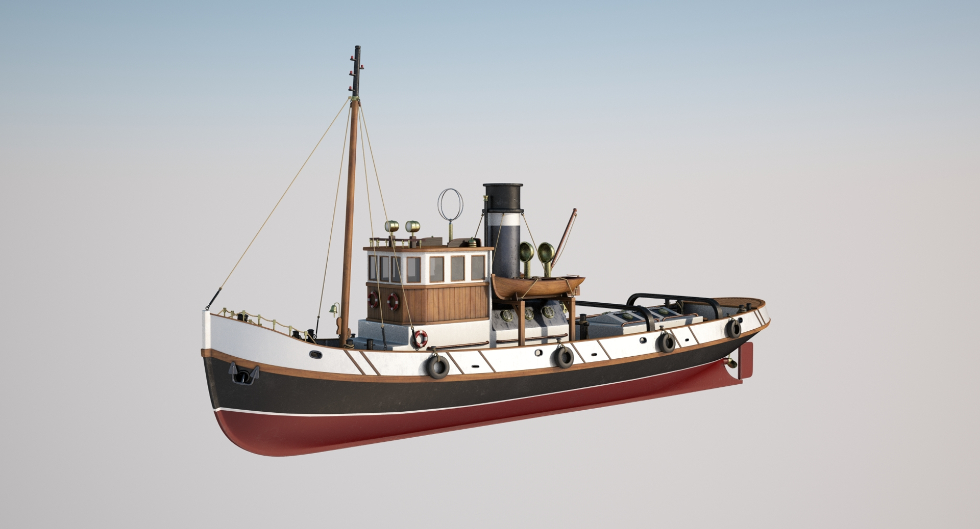 Ulises Tugboat 3D Model - TurboSquid 1277039