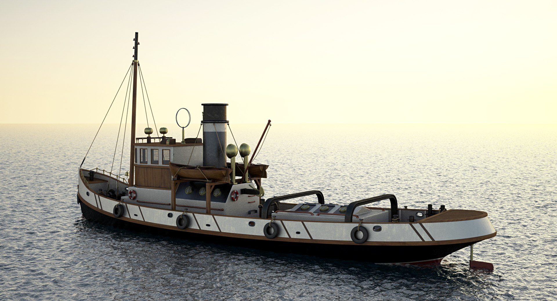 Ulises Tugboat 3D Model - TurboSquid 1277039