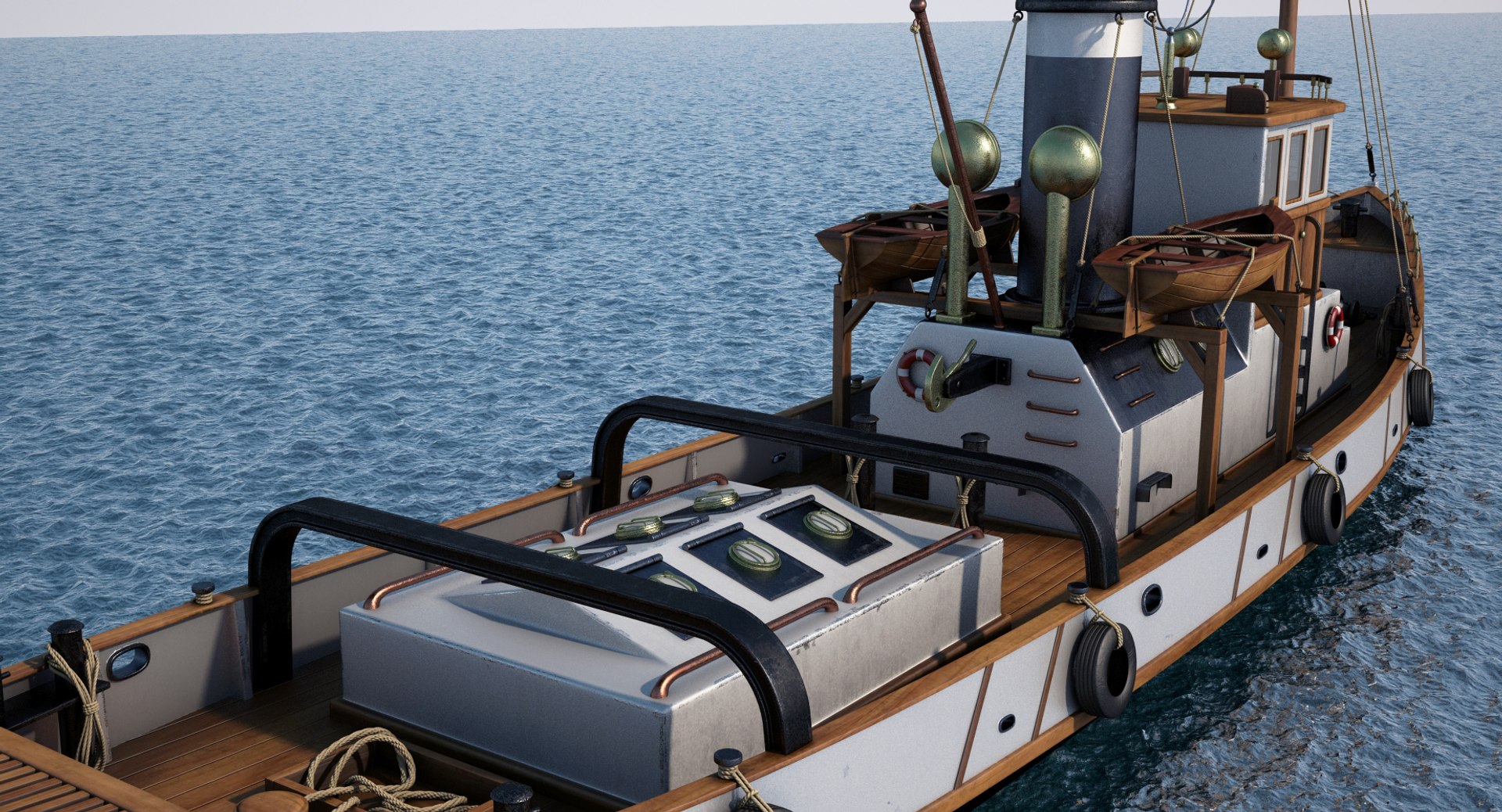 Ulises Tugboat 3D Model - TurboSquid 1277039