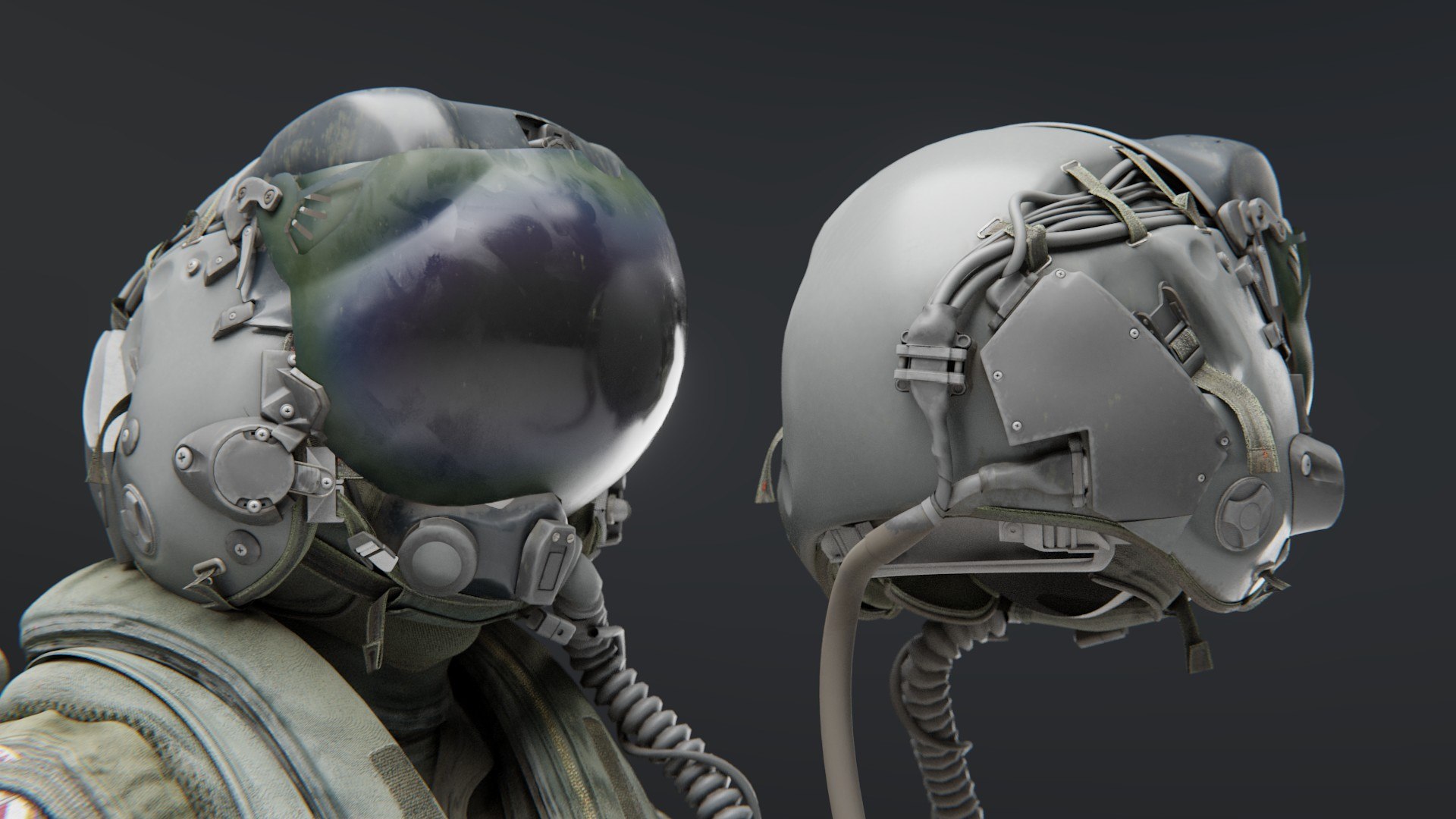 FLIGHT SUIT Fighter Pilot Rigged 3D Model - TurboSquid 1993404
