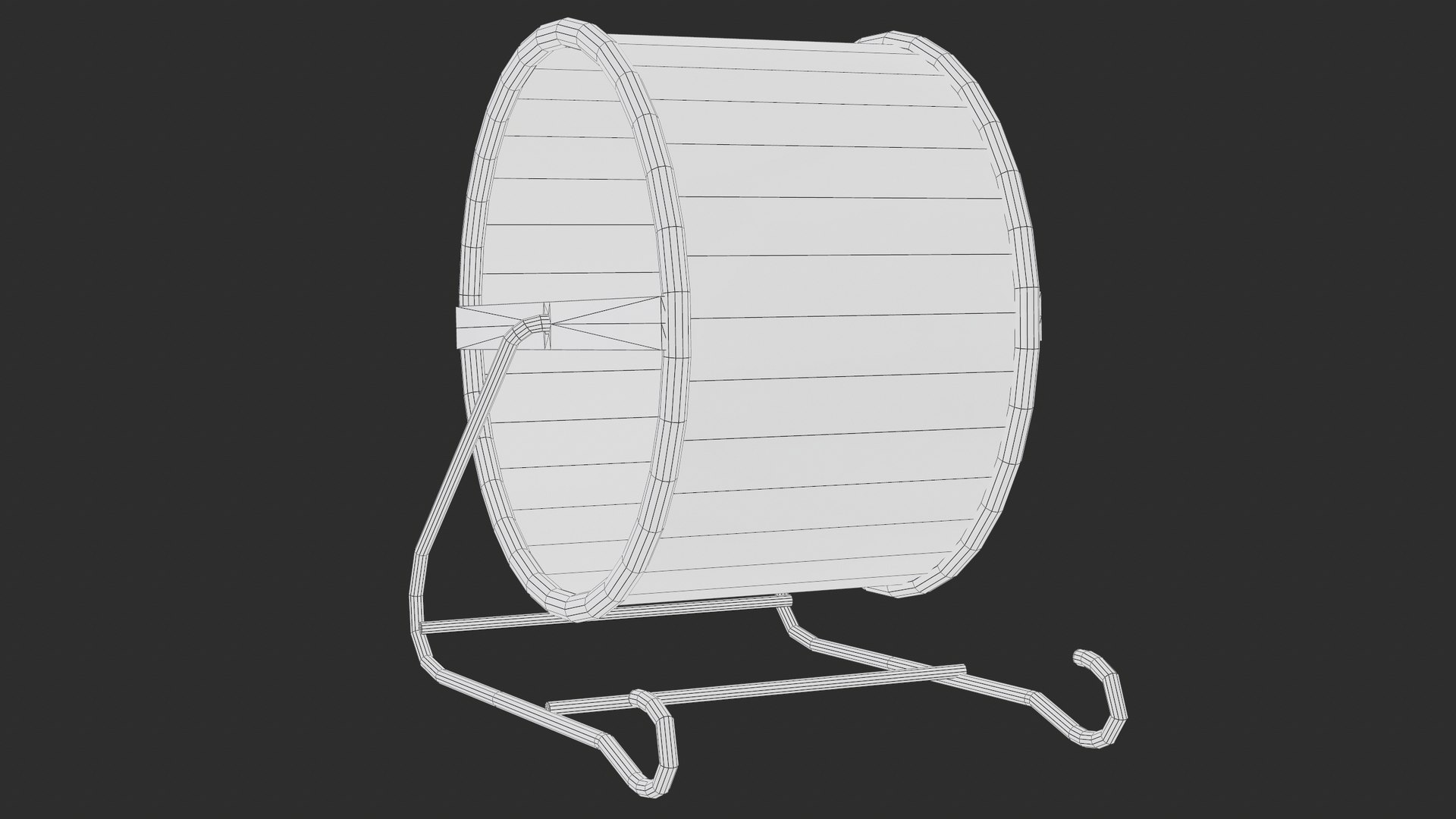 3D Model Hamster Wheel PBR - TurboSquid 2255839