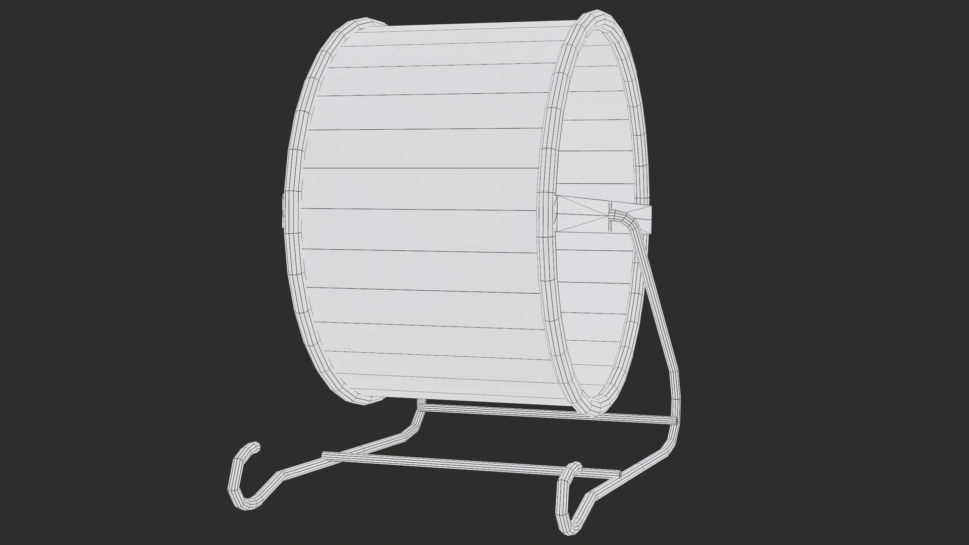 3D Model Hamster Wheel PBR - TurboSquid 2255839