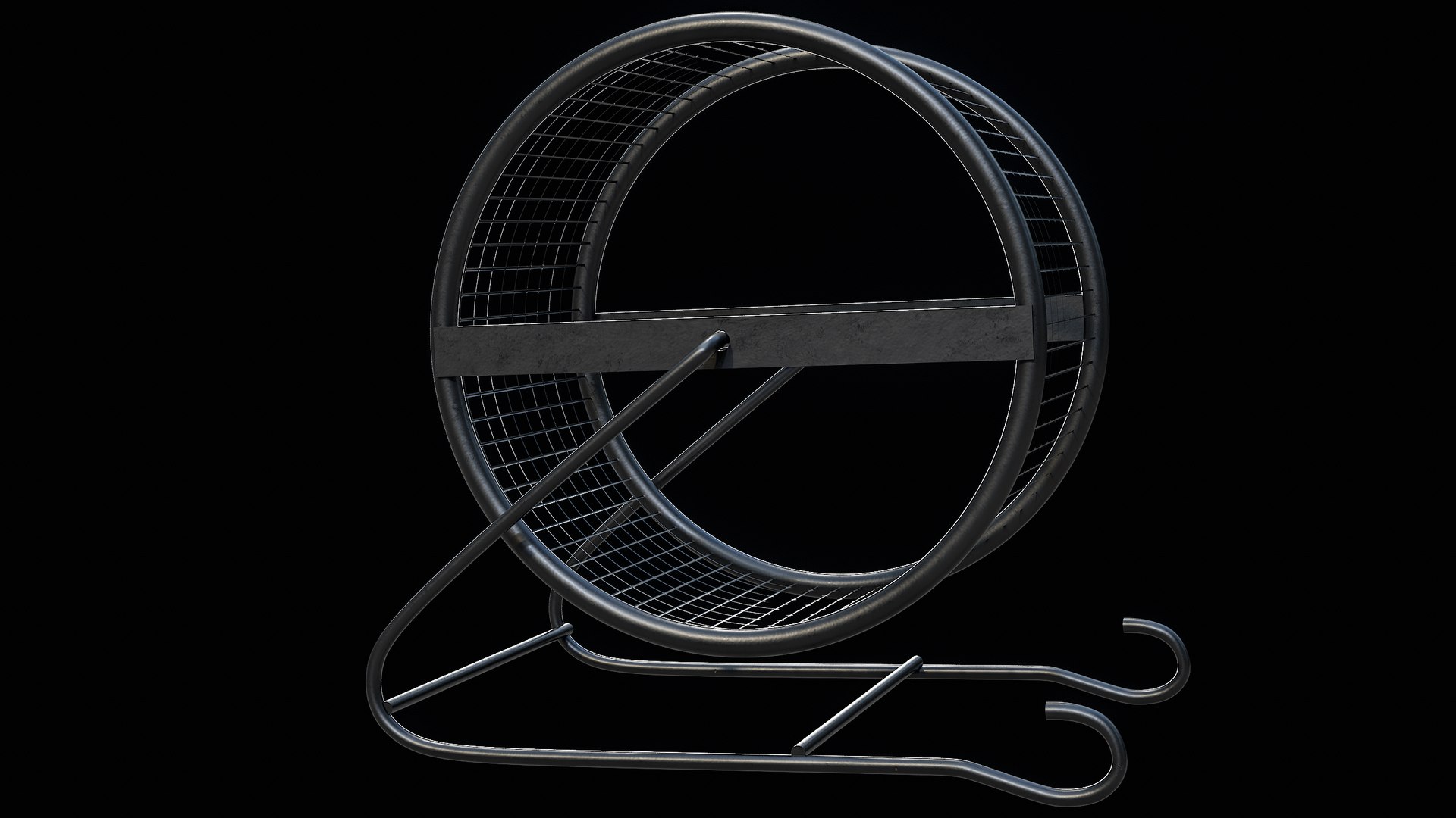 3D Model Hamster Wheel PBR - TurboSquid 2255839