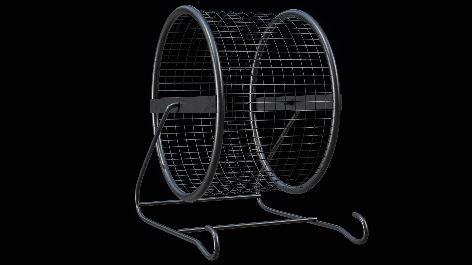 3D Model Hamster Wheel PBR - TurboSquid 2255839