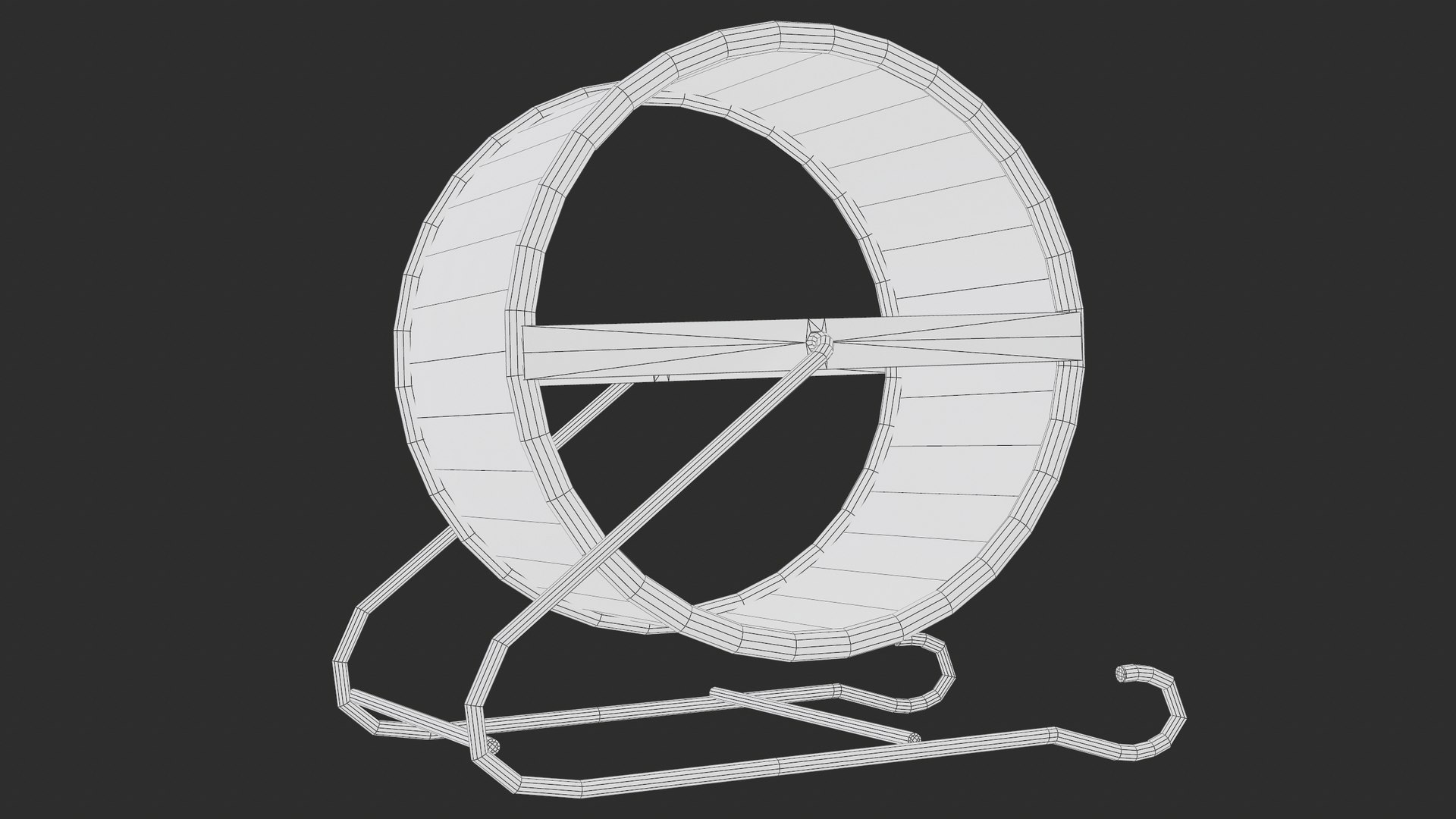 3D Model Hamster Wheel PBR - TurboSquid 2255839