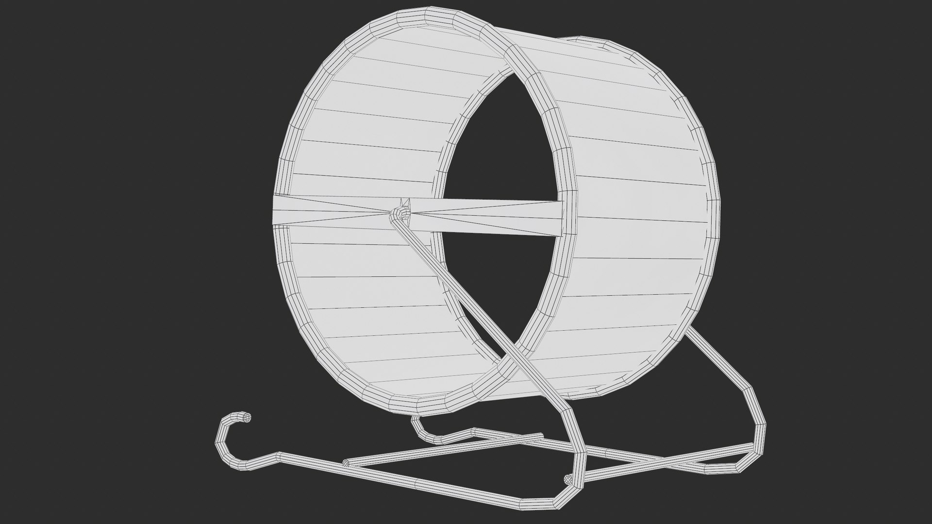 3D Model Hamster Wheel PBR - TurboSquid 2255839