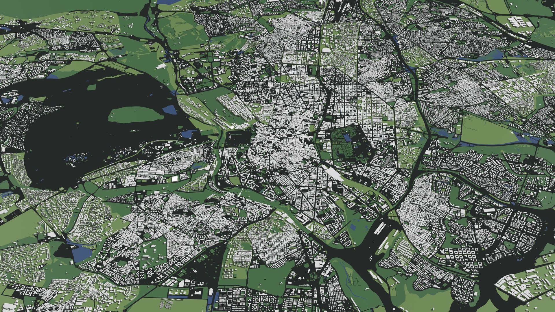Madrid Spain - City And Mass Buildings Model - TurboSquid 2202265