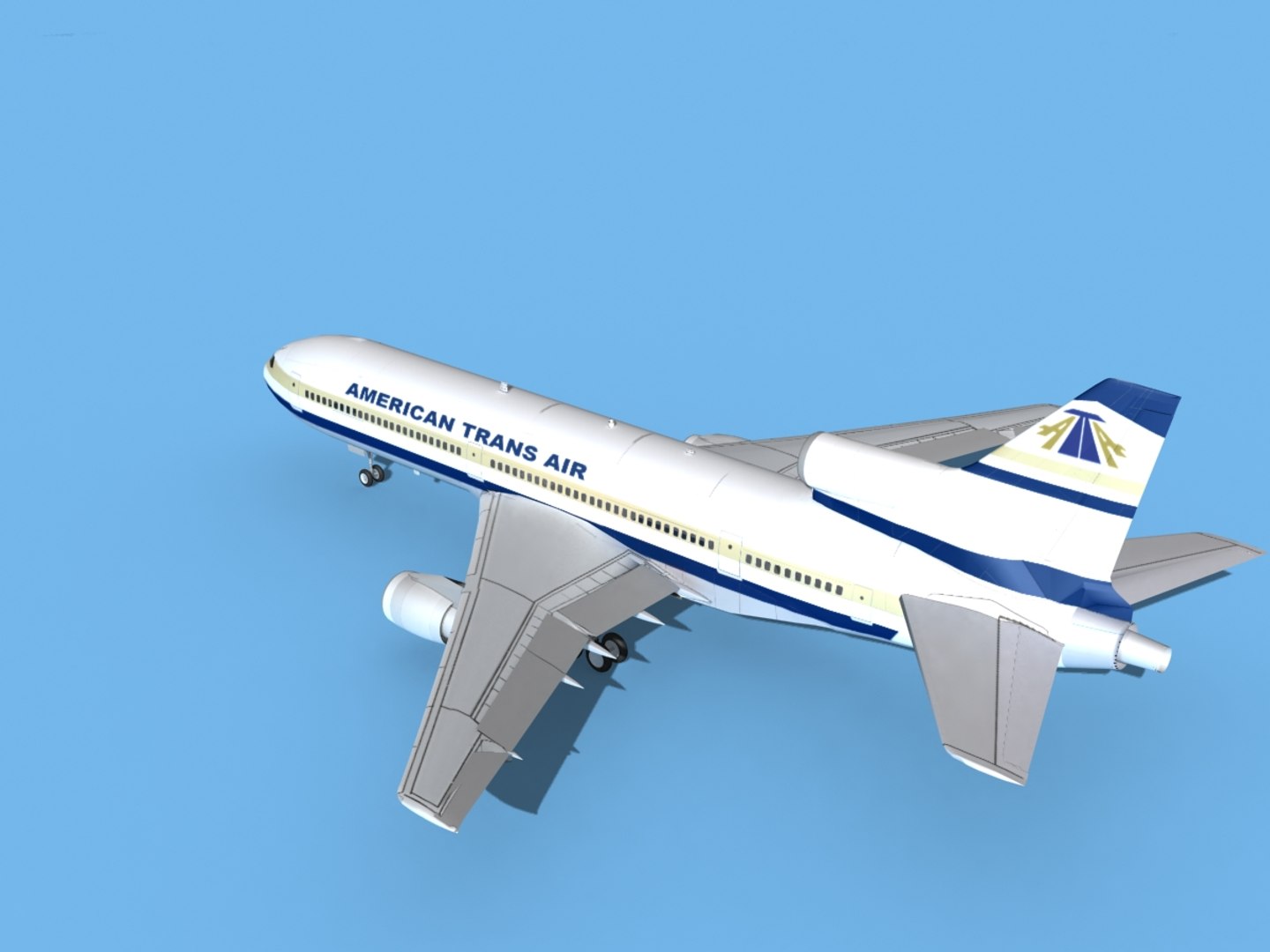 Lockheed L-1011-10 Air 3D Model - TurboSquid 1488858