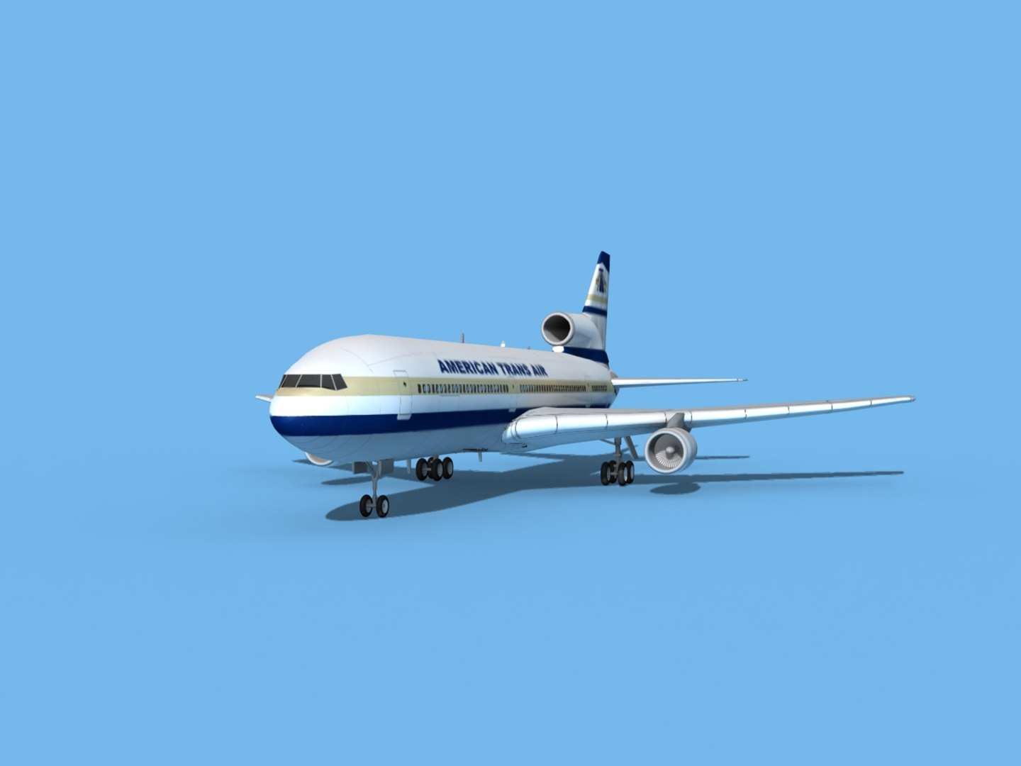 Lockheed L-1011-10 Air 3D Model - TurboSquid 1488858