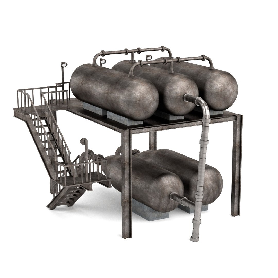 3d Model Alkylation Unit