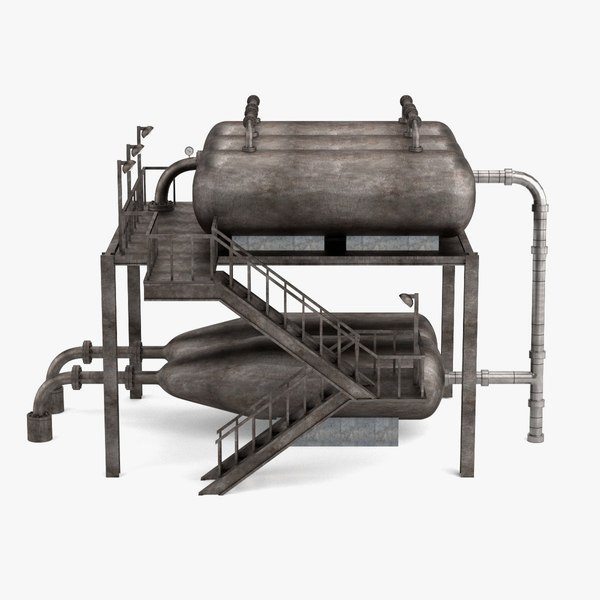 3d model alkylation unit