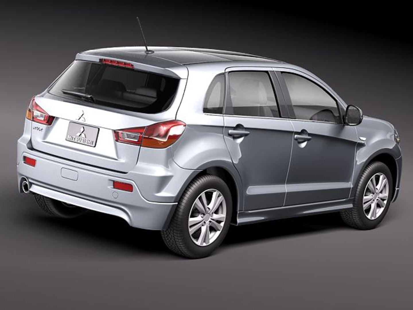 Mitsubishi Rvr Asx Outlander 3d Model