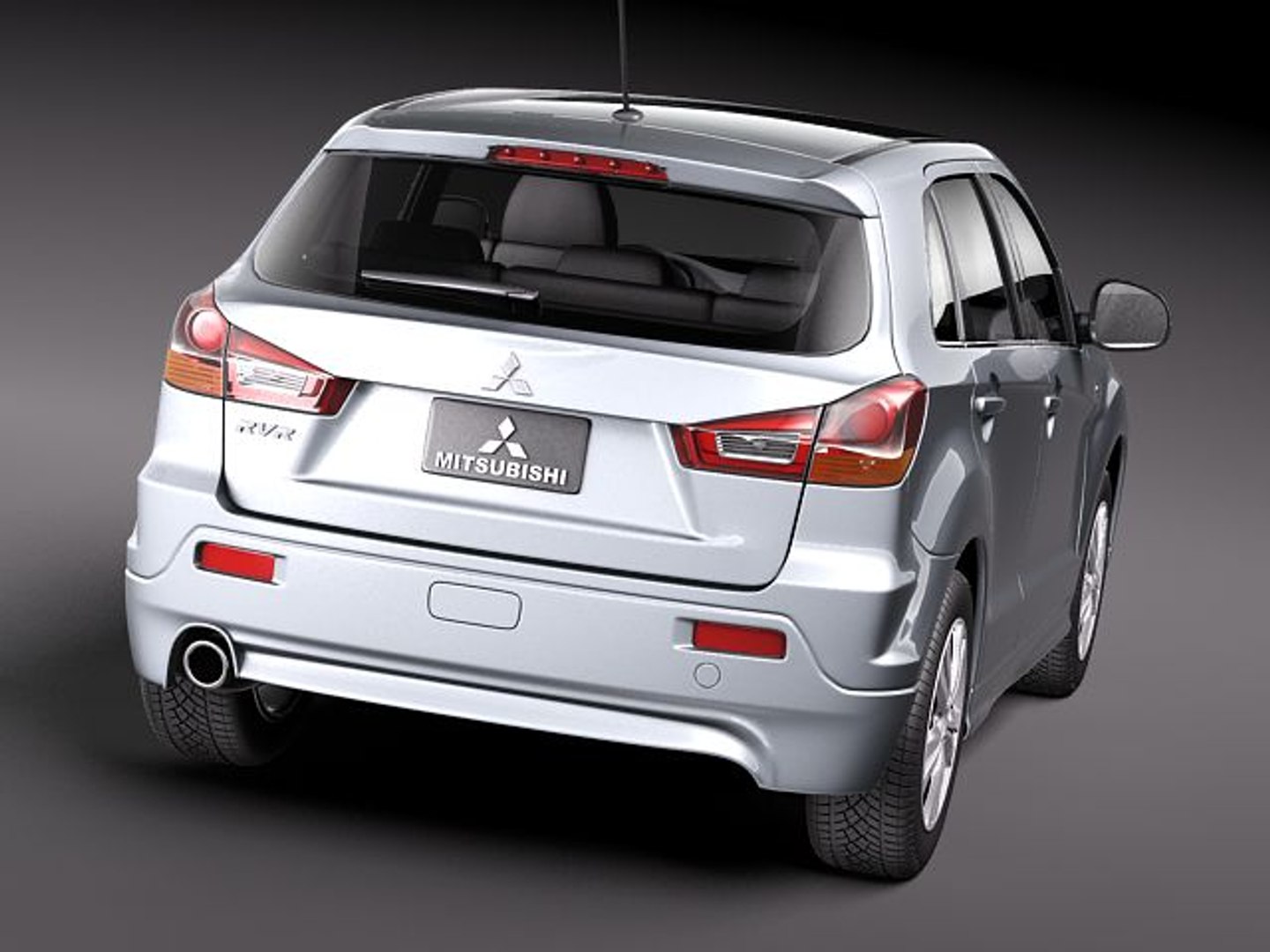 Mitsubishi Rvr Asx Outlander 3d Model