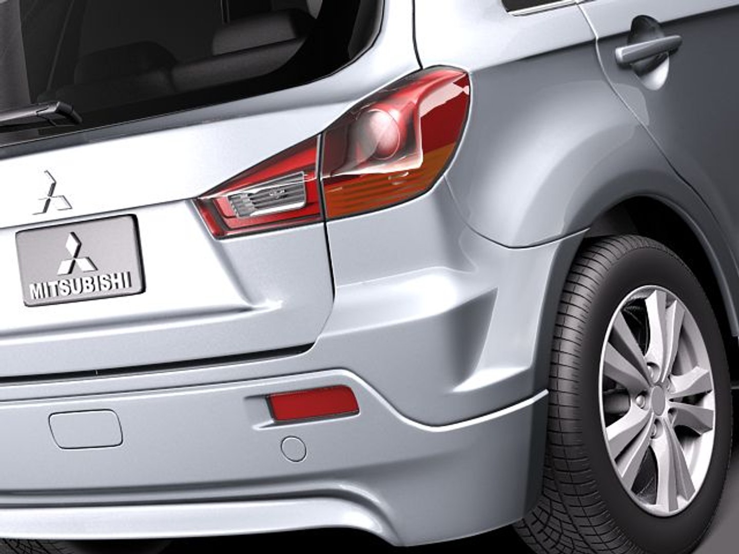 Mitsubishi Rvr Asx Outlander 3d Model