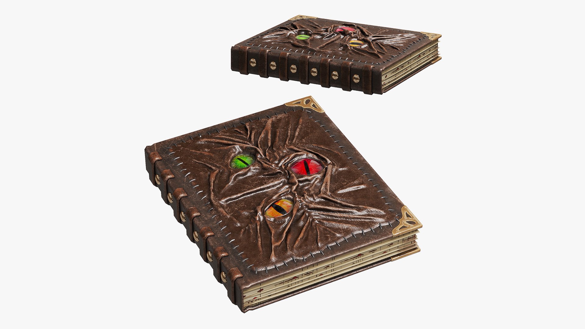 Scary Book 3D Model - TurboSquid 2412896