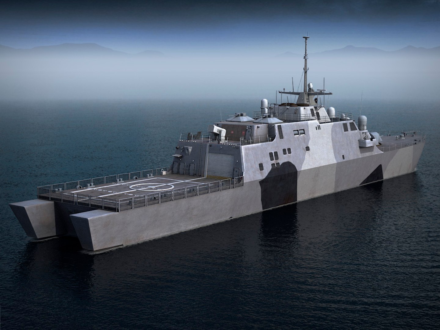3d Uss Independence Lcs-1