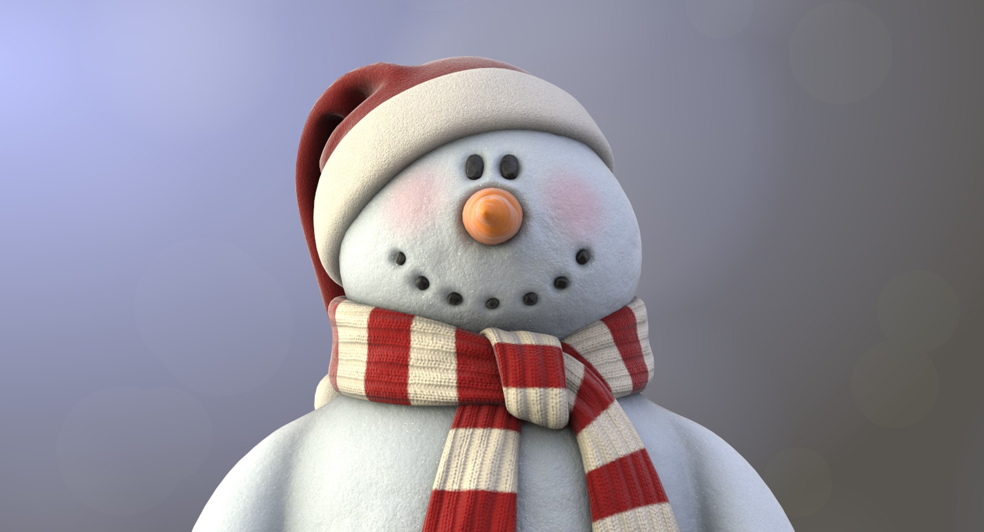 Realistic Snowman Pbr 3D Model - TurboSquid 1230495