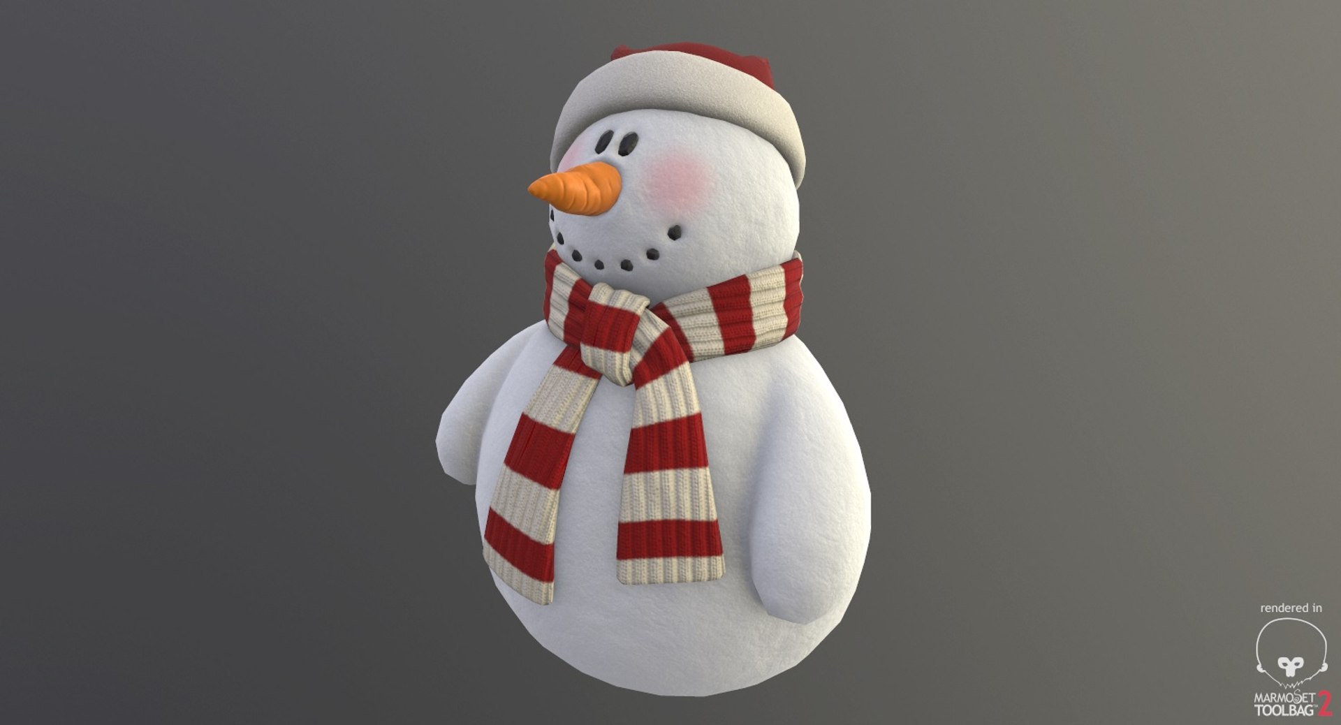 Realistic Snowman Pbr 3D Model - TurboSquid 1230495