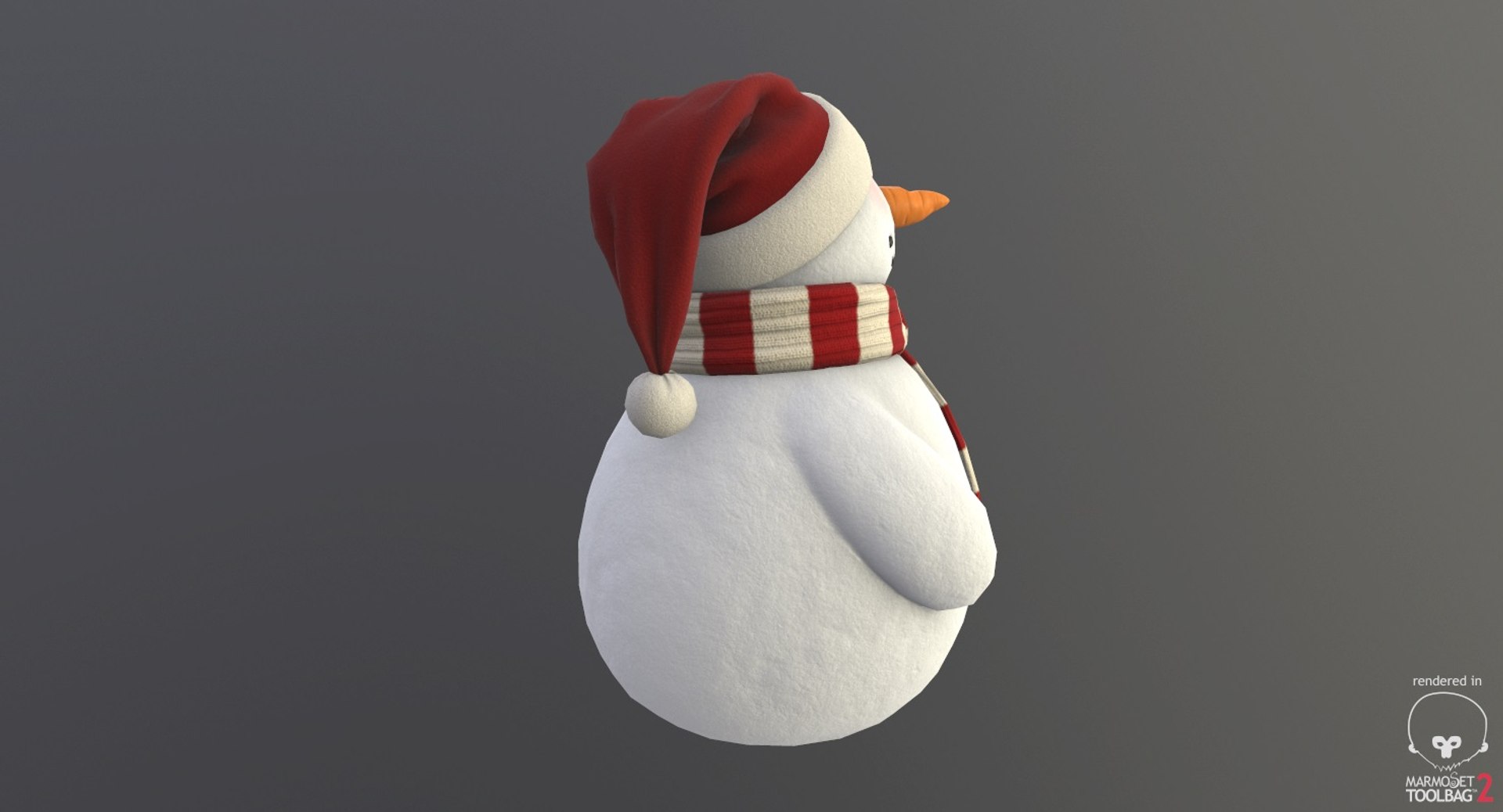 Realistic snowman pbr 3D model - TurboSquid 1230495
