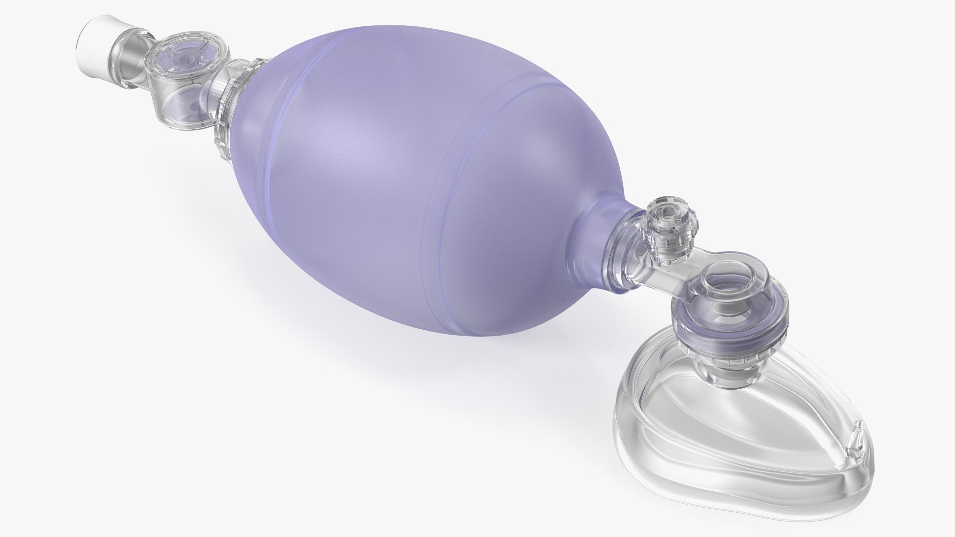 PVC Manual Resuscitator 3D model - TurboSquid 1782462