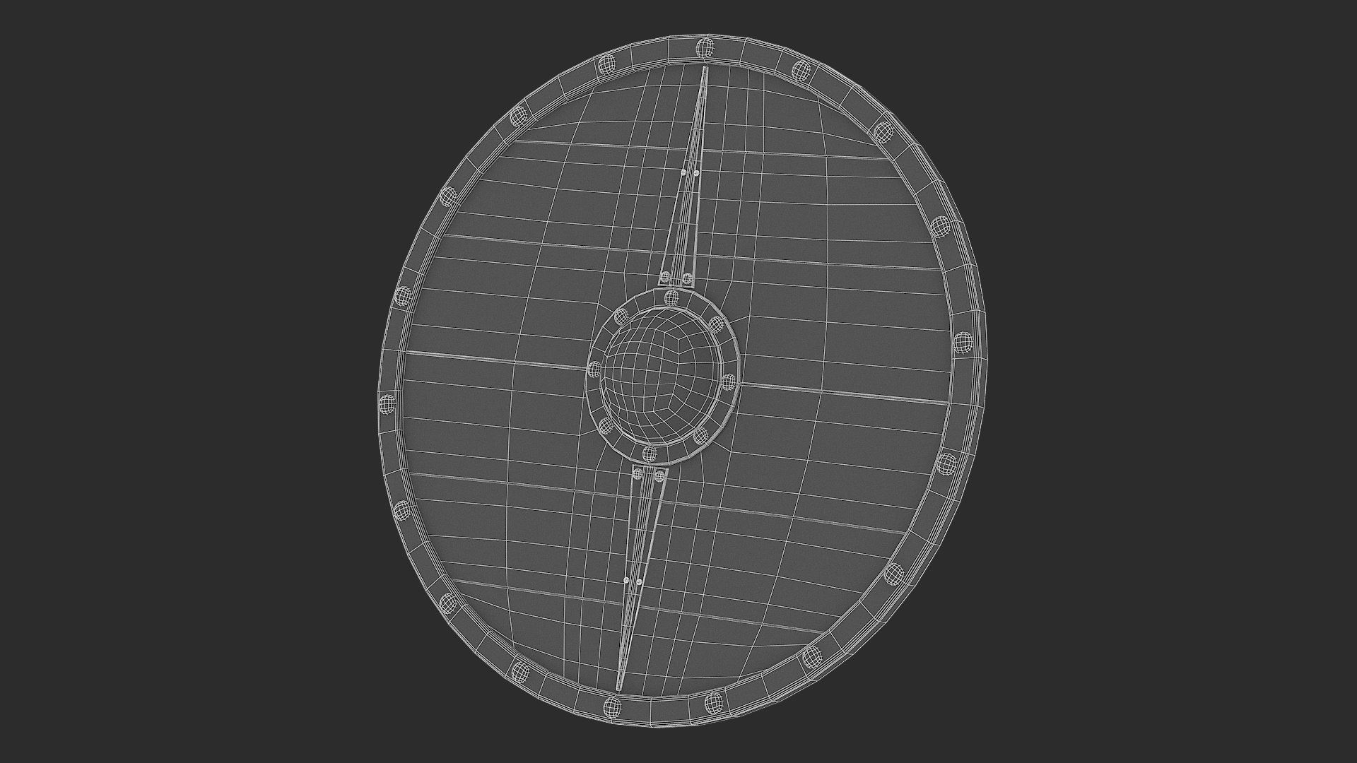 Viking Shield V3 Design 1 3D Model - TurboSquid 2285382