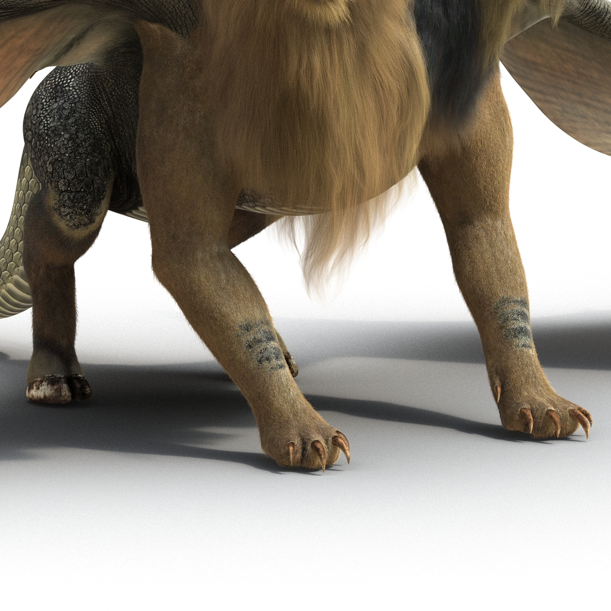 3d chimera fur