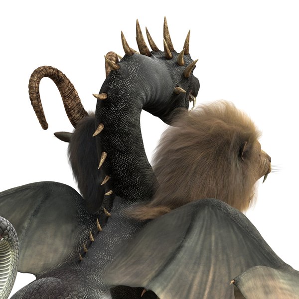 3d chimera fur