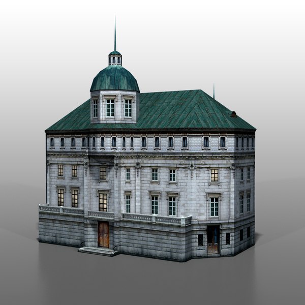 3d model italian house