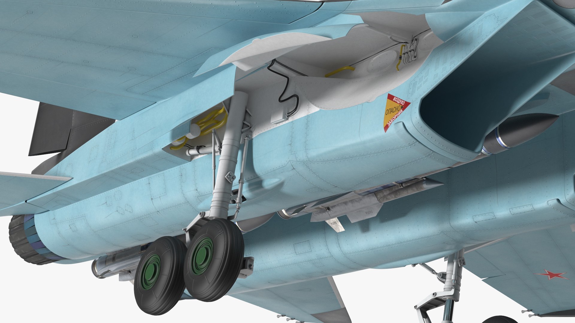 Su 34 Aircraft with X-31PM Supersonic Missile Rigged 3D - TurboSquid ...