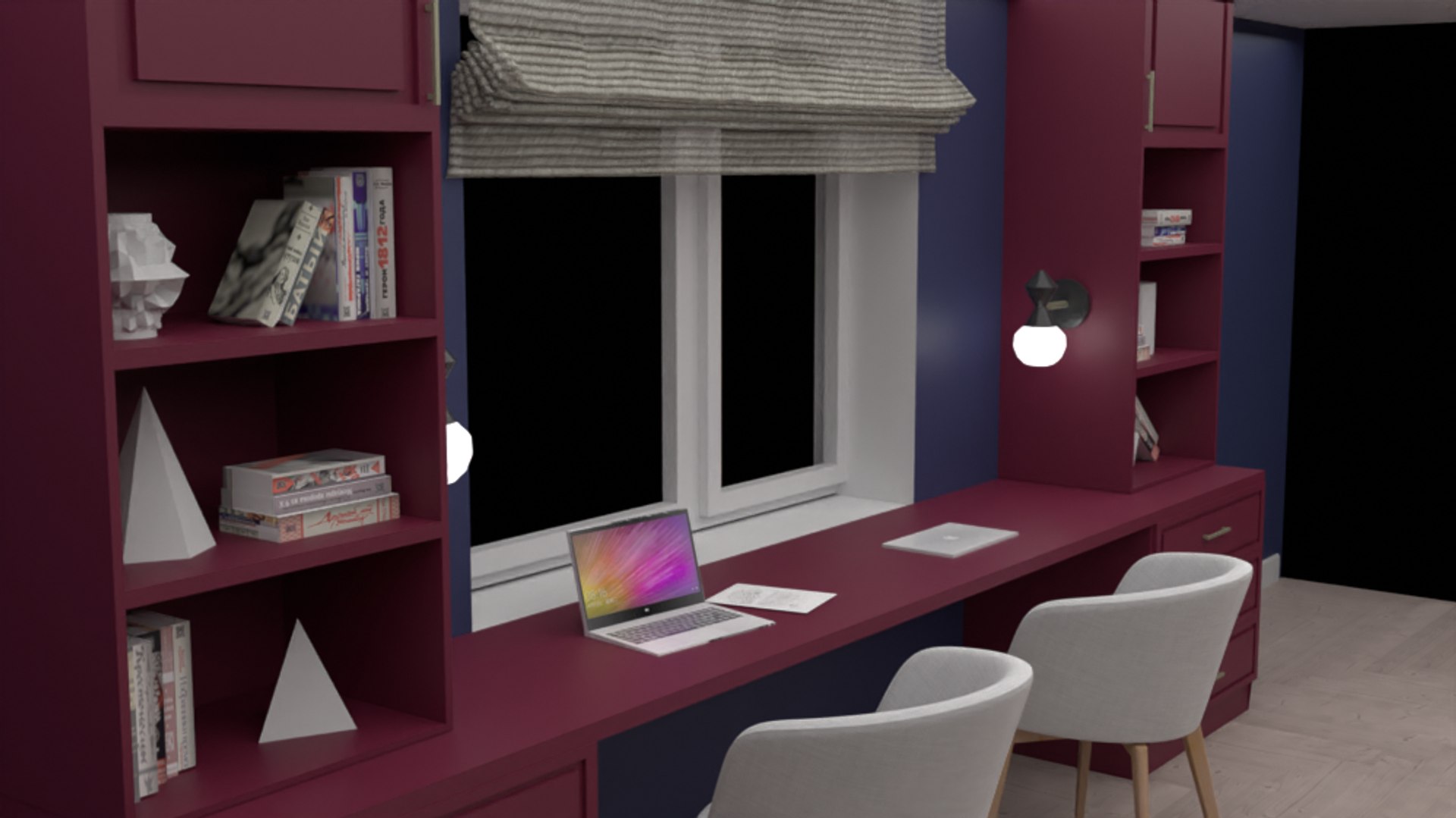 Room Desk 3D Model - TurboSquid 1632865