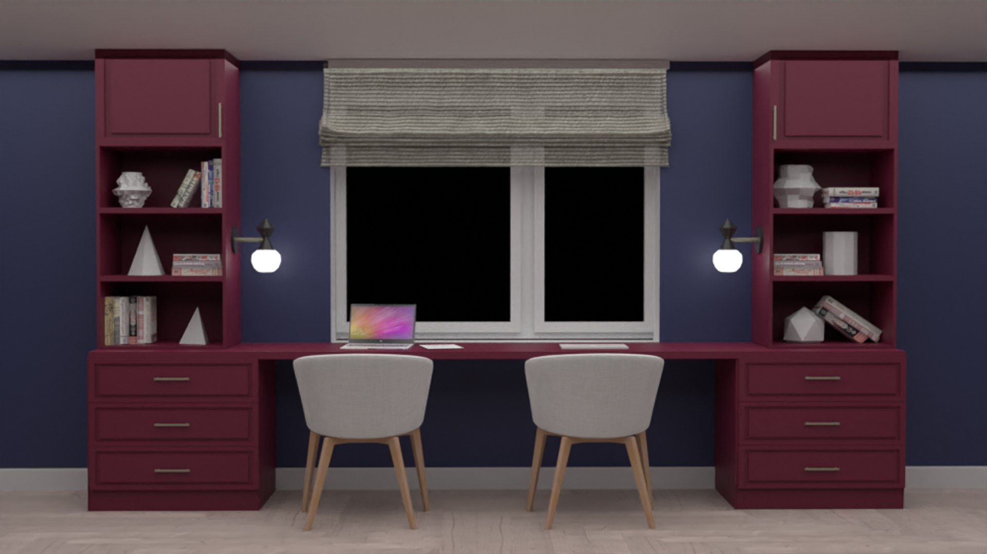 Room Desk 3D Model - TurboSquid 1632865