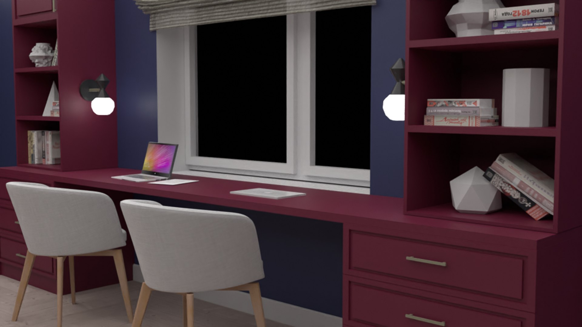 Room Desk 3D Model - TurboSquid 1632865