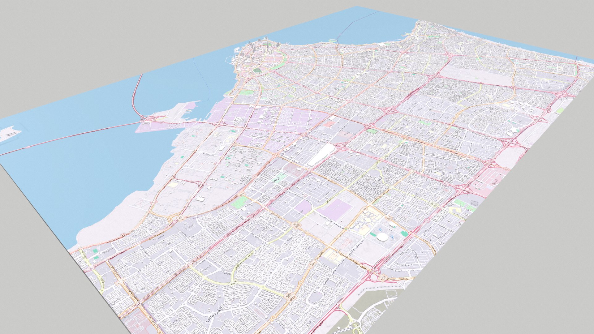 Cityscape Kuwait 3D Model - TurboSquid 2237279