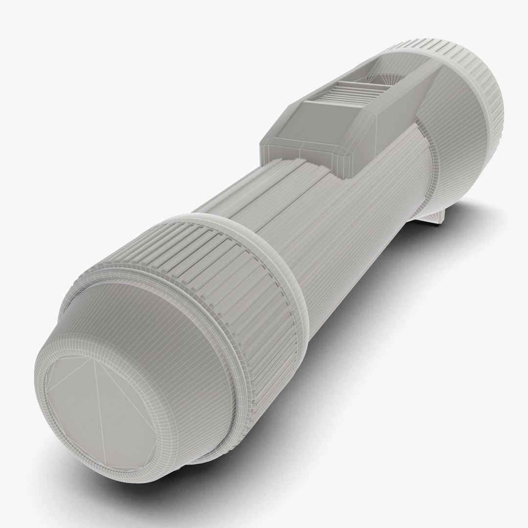 Flash Light Flashlight 3d Model