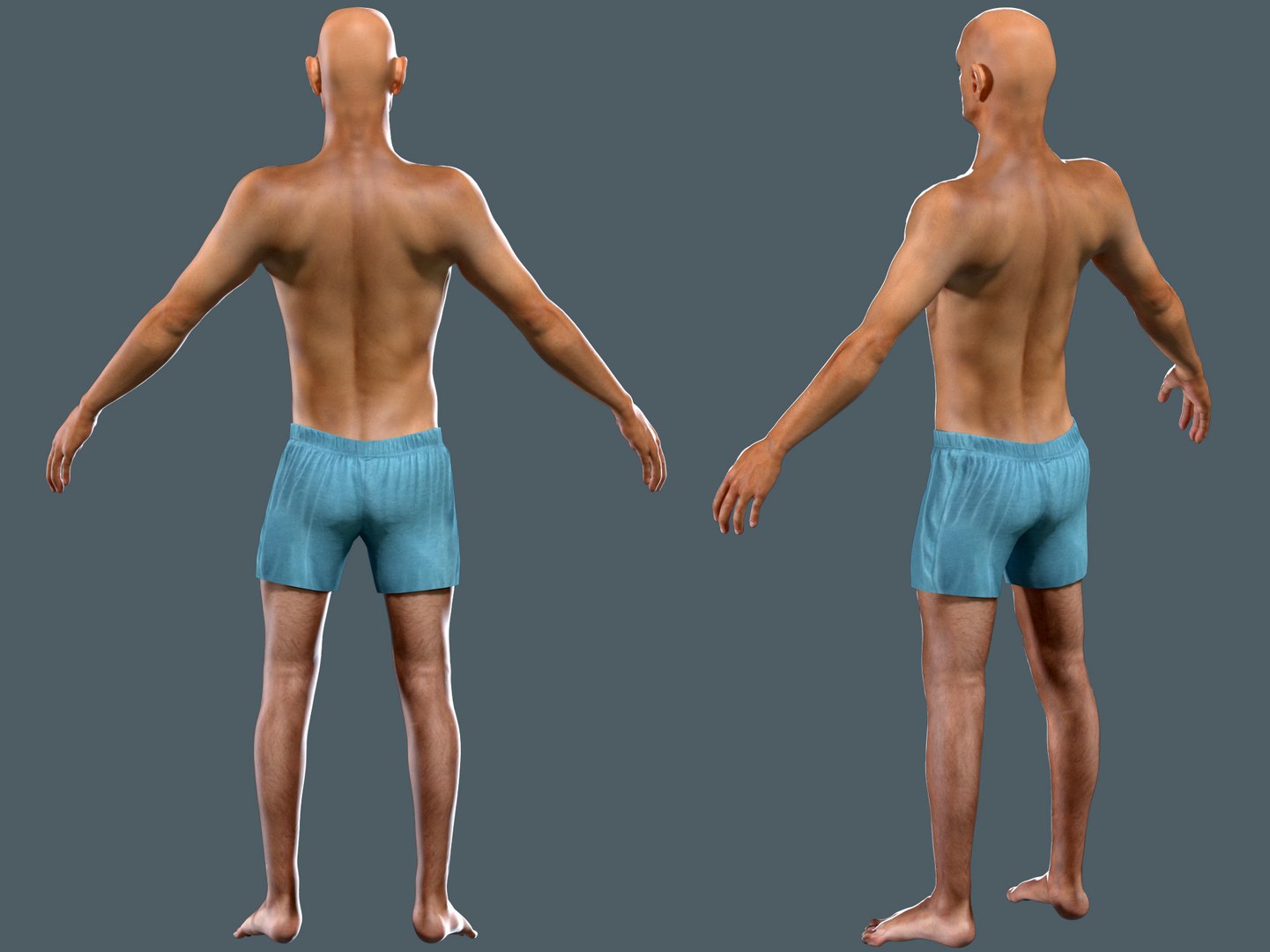Human Model Generic Thin Male 3D Model - TurboSquid 1781798