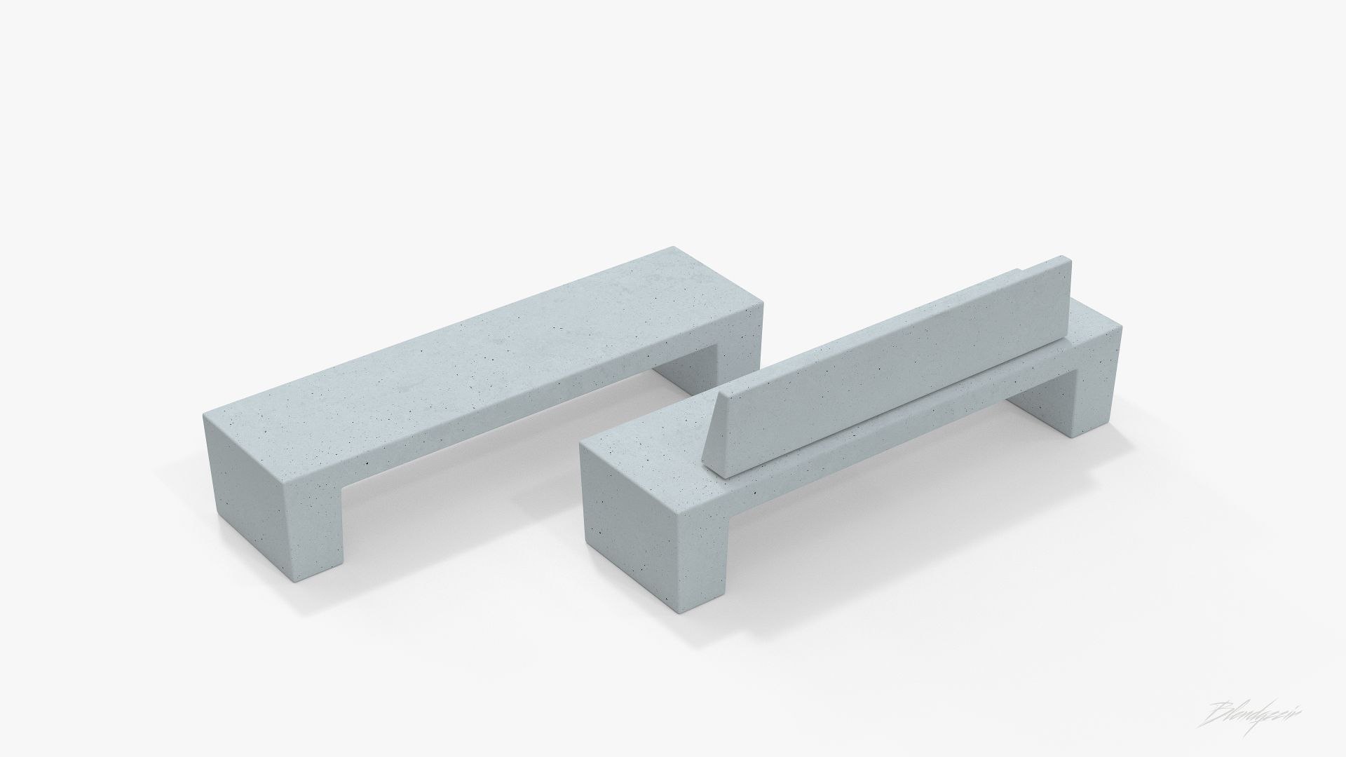 3D METALCO SARAH BENCHES COLLECTION - TurboSquid 2389280