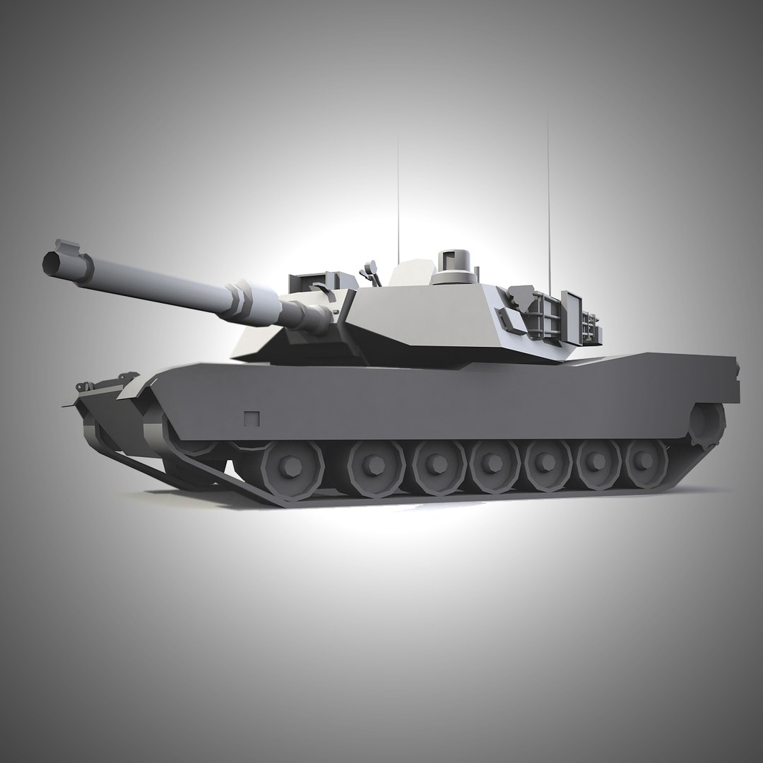 M1a2 Abrams 3d Model