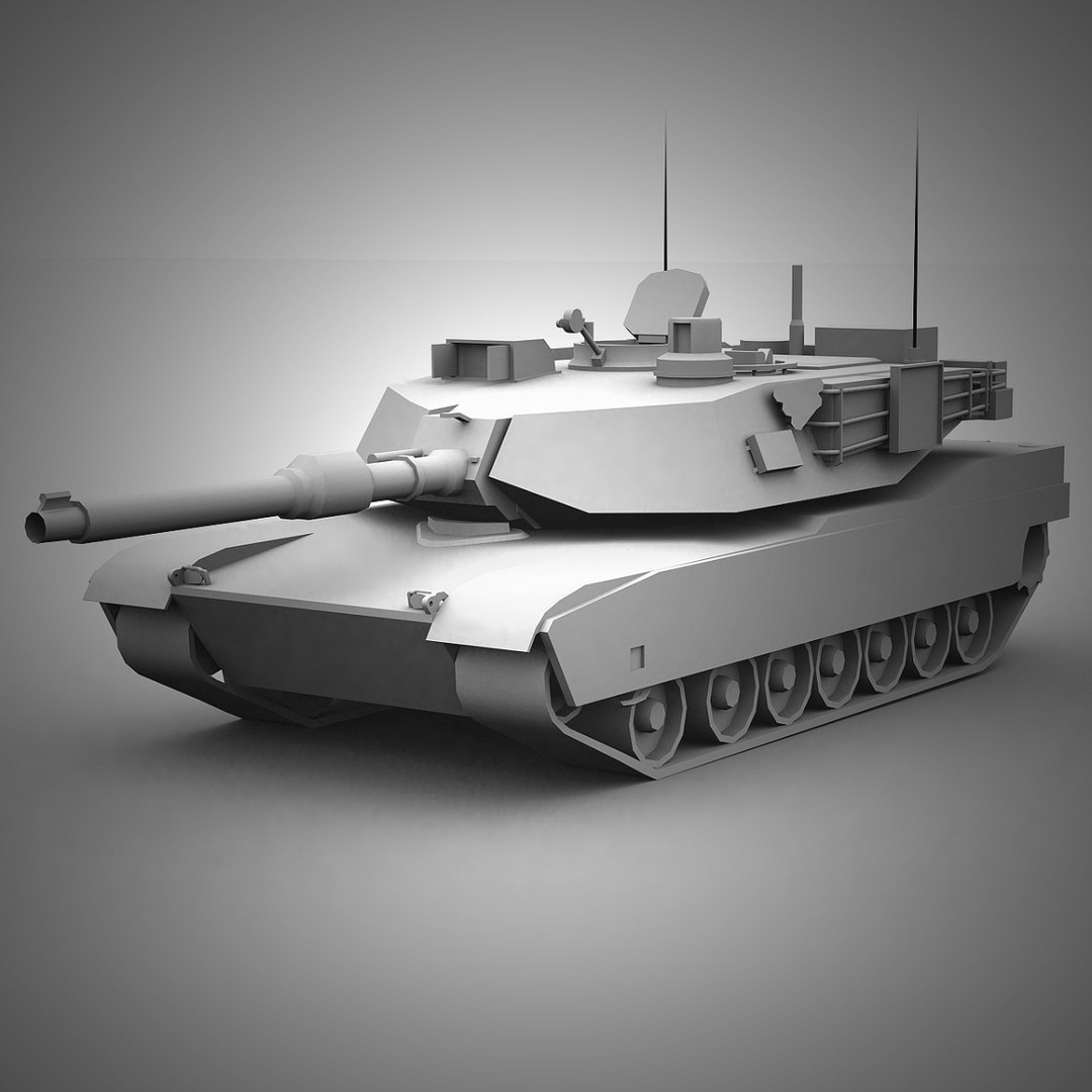 M1a2 Abrams 3d Model