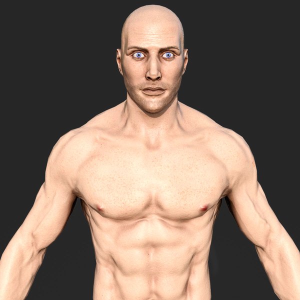 modelo 3d Modelo 3D Rigged Male Muscular GAME READY - TurboSquid 1331720