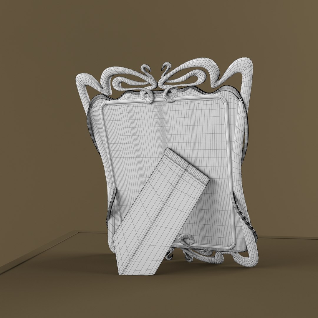 3d Model Photo Frame Art