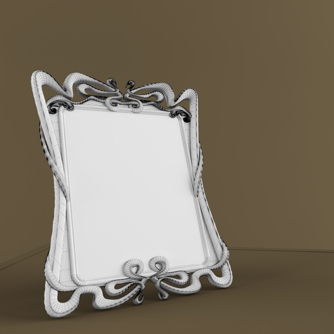 3d Model Photo Frame Art