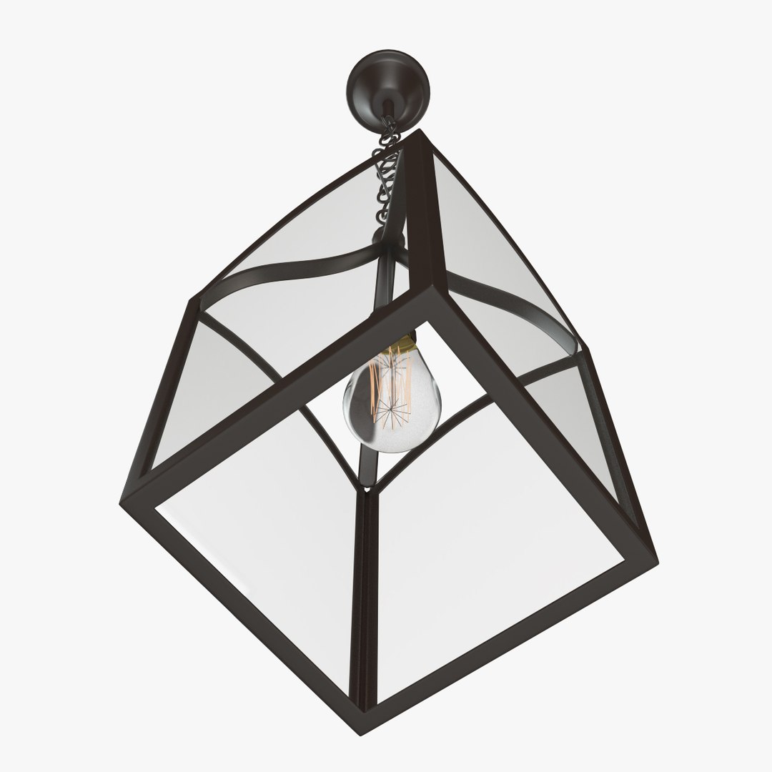 Max Loft Square Lamp-chandelier