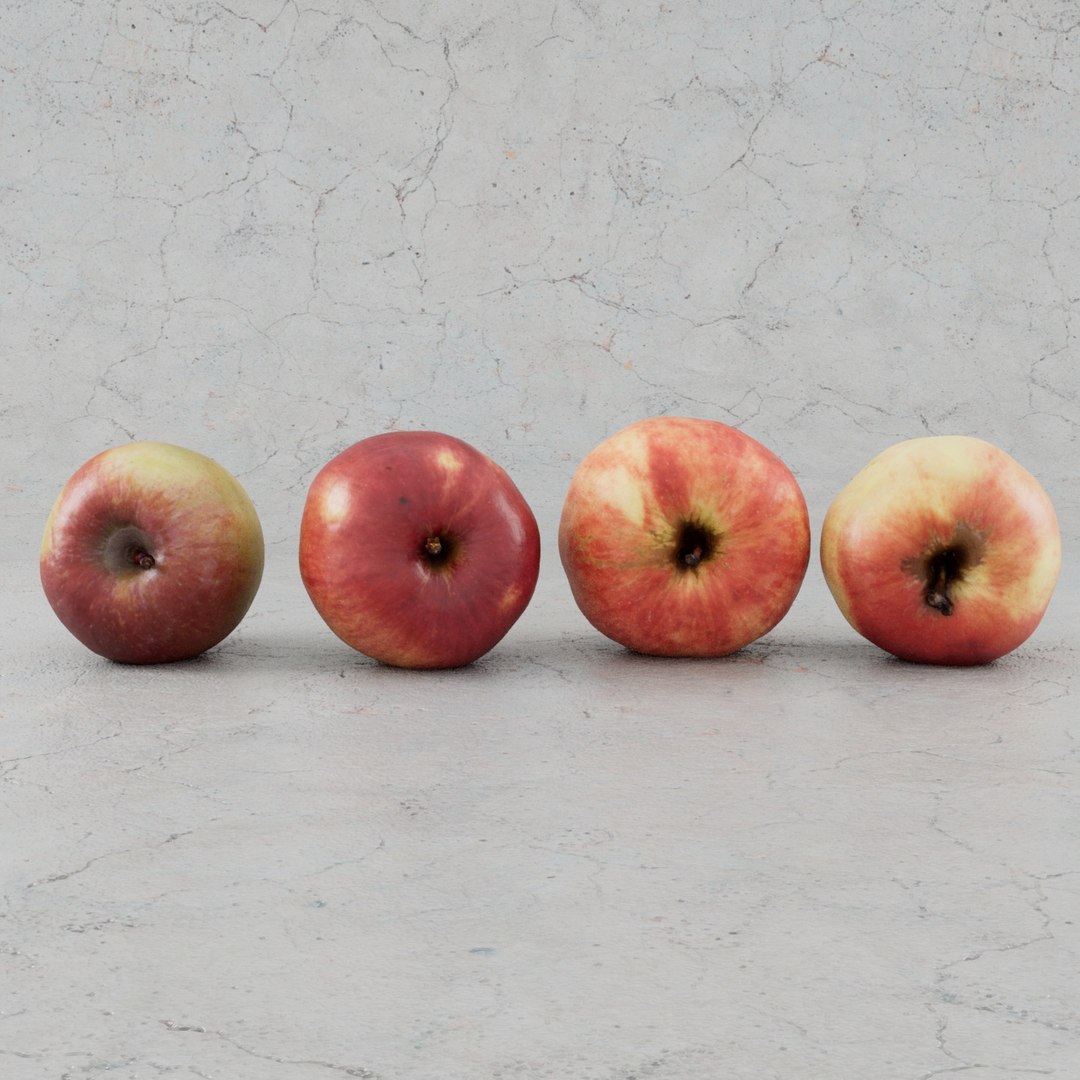 Apple fruit food 3D - TurboSquid 1453625