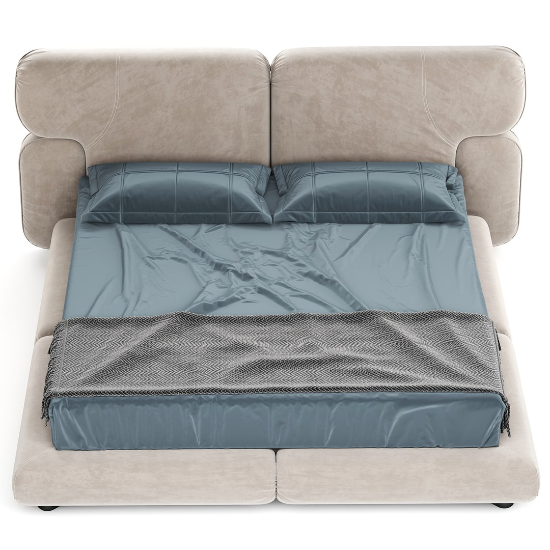 3D model Mami Bed By Hessentia Cornelio Cappellini - TurboSquid 2151058