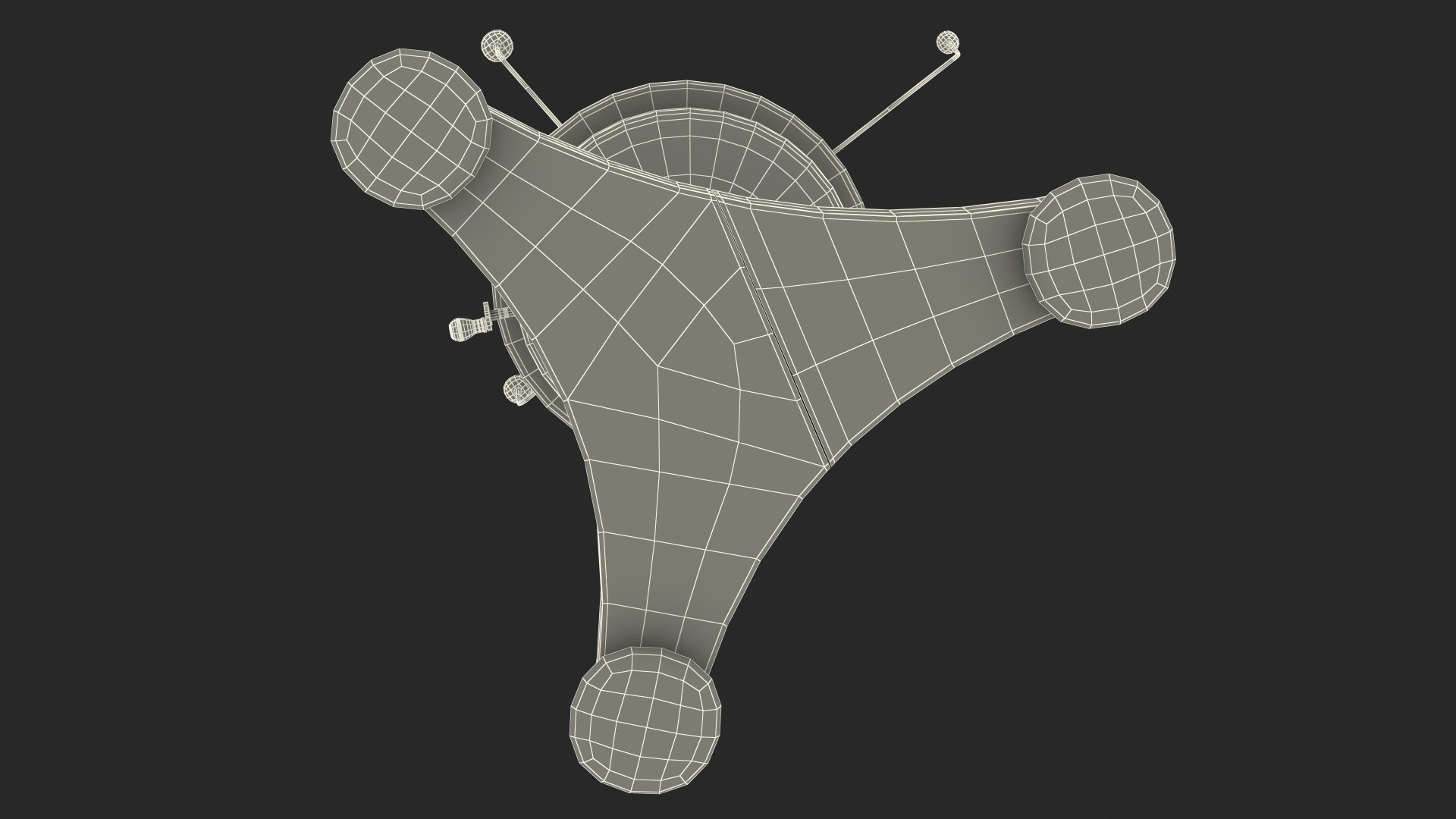 Small Antique Orrery Rigged 3D - TurboSquid 1930081