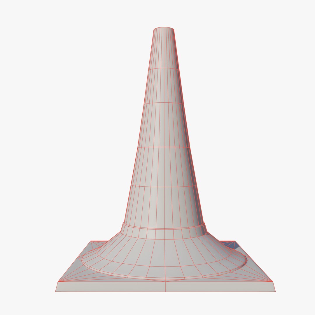 Road Cone Big Model - TurboSquid 2330743