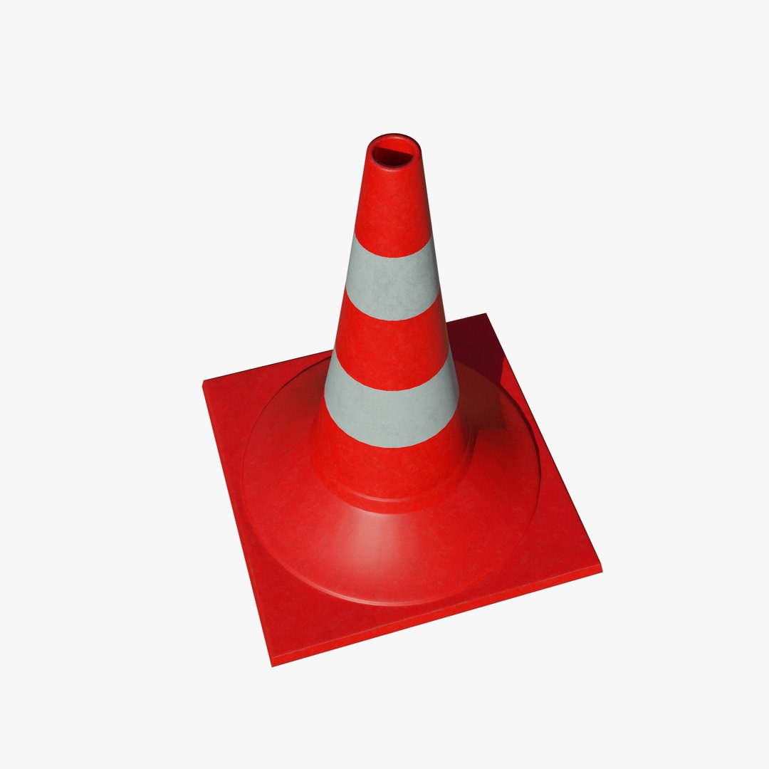 Road Cone Big Model - TurboSquid 2330743