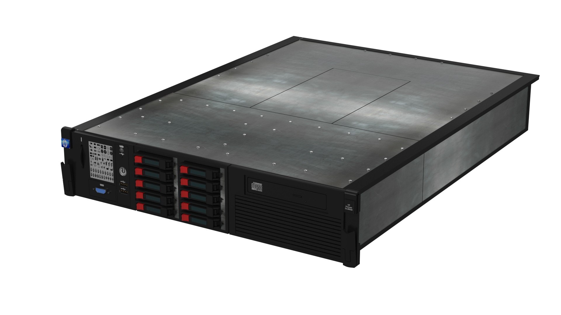 3D Model Server Cpu And Compaq Pc - TurboSquid 1760196